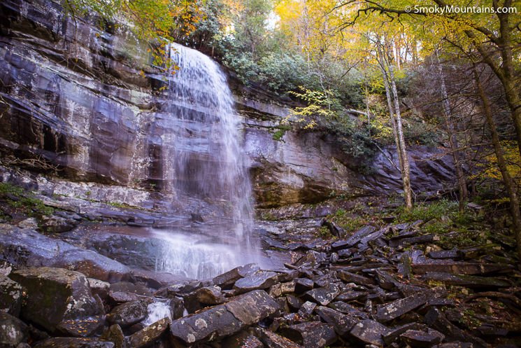 Hiking Mount Leconte Rainbow Falls