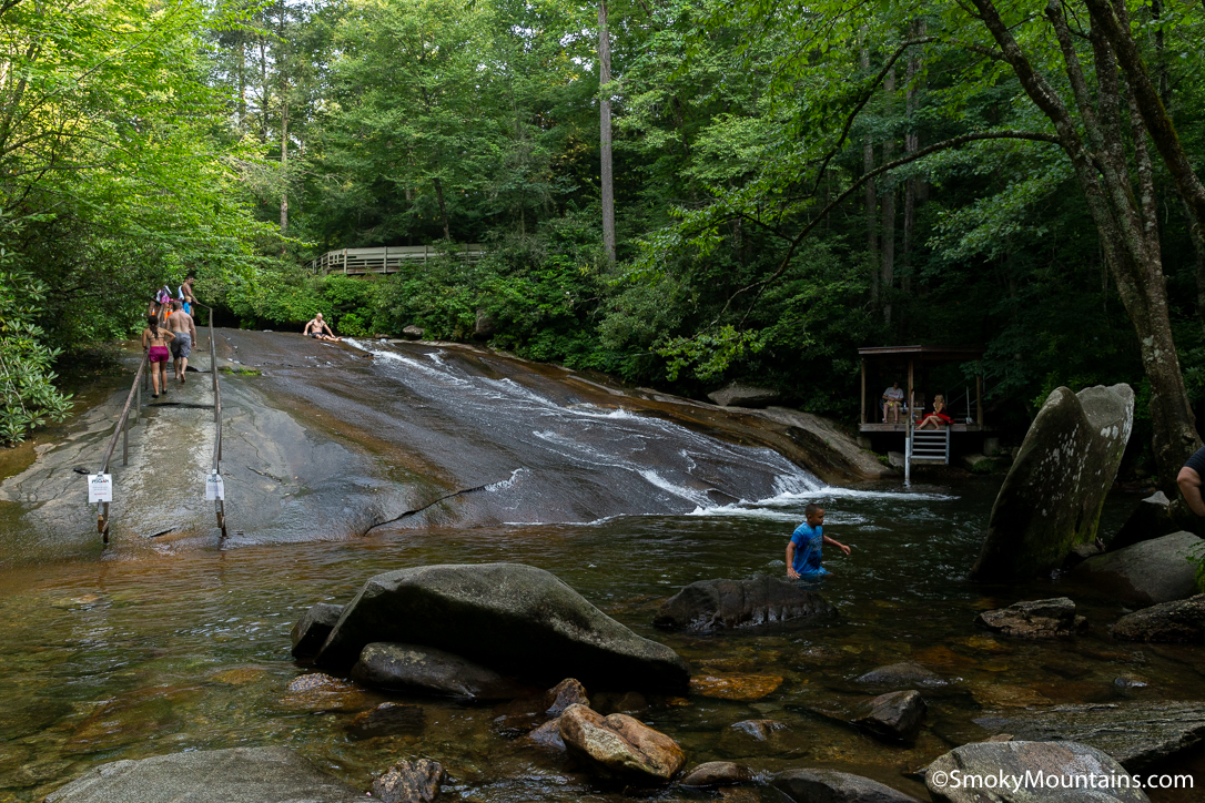 Sliding Rock Asheville Nc Waterfalls Lake Toxaway