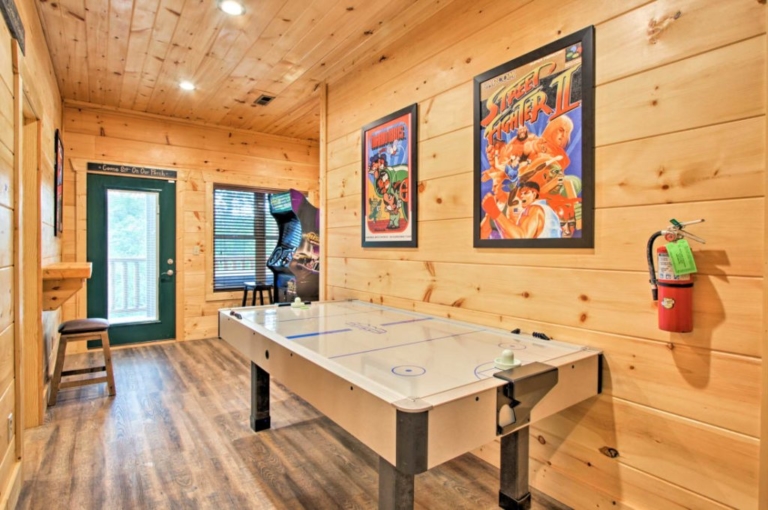 6 Unbelievably Fun Cabins with Game Rooms in Gatlinburg, TN