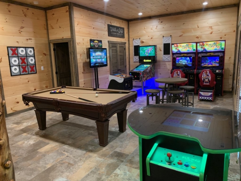 6 Unbelievably Fun Cabins with Game Rooms in Gatlinburg, TN